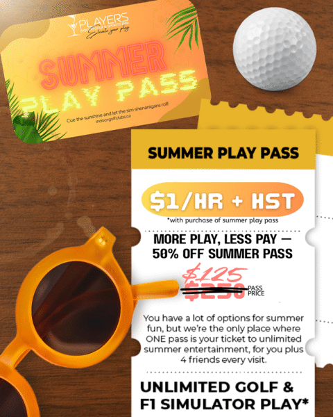 Summer Play Pass | Unlimited Golf & F1 Fun for One Low Price
